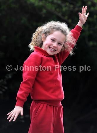 27109476-Picture by JANE BARLOW. 4th March 2014. Freya Monk, 6, a pupil ...