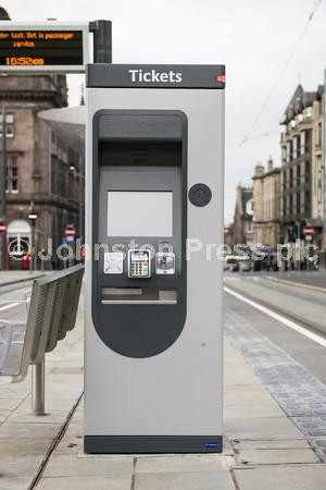 27264089-Photograph by Ian Georgeson, Tram Ticket machine, St Andrews ...