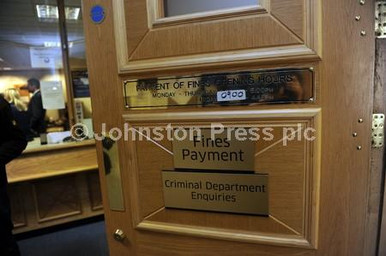 24342022-Justice secretary Kenny MacAskill meets staff at the fines ...