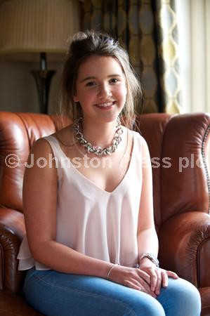 25325224-Pictured is 15 Year old Kiera Harvey the Classical soprano ...