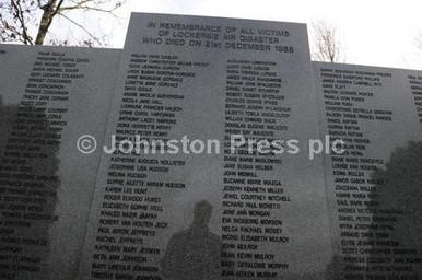 26681578-The town of Lockerbie. 25 years after the disaster. The Garden ...