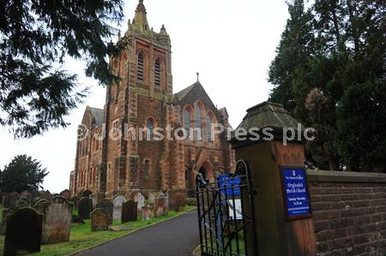 26681590-The town of Lockerbie. 25 years after the disaster. Dryfesdale ...