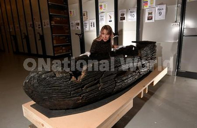 39551357-Curator of Archeology Kat Baxter pictured with the Medieval ...