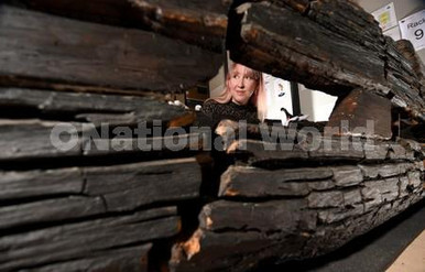 39551363-Curator of Archeology Kat Baxter pictured with the Medieval ...