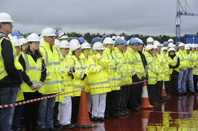 24894121-28. 6. 13 Edinburgh. The AFT island of HMS Queen Elizabeth was ...