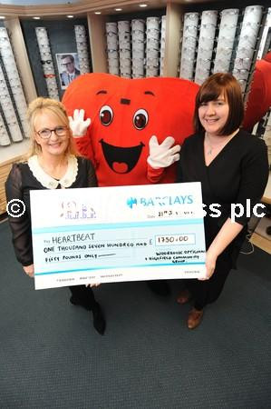 37354461-The Highfield Road Community Group present a cheque for ...