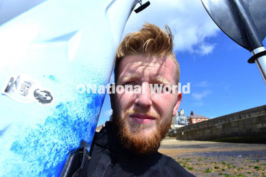 39805288-kayaker Anthony Hanley who is Kayaking from Whitby to ...