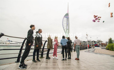 39816602-Spinnaker Tower lights up for girl killed in Manchester ...