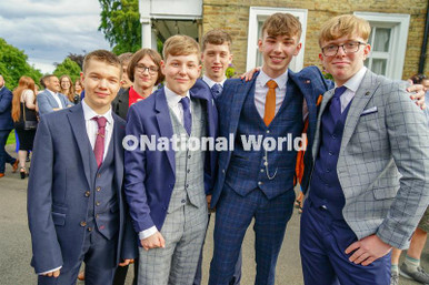 39817092-Outwood Academy Newbold, year 11 school prom held at Ringwood ...