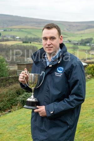 39342000-Chris Adamson, Whitfield Farm, Littleborough. Pictured with ...