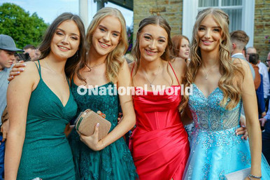 39818904-Tupton Hall school year 11 prom at Ringwood Hall. Evie, Hayley ...