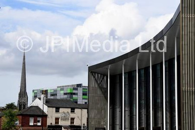 39142832-Photo Neil Cross; The newly opened area in front of the UCLan ...