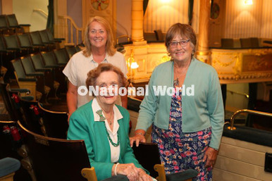 39825052-Margaret Askew on her special visit to the Opera House with ...
