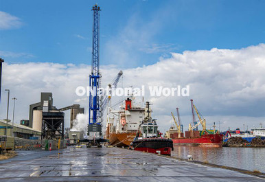 39827495-The Port of Immingham photographed for the Yorkshire Post by ...