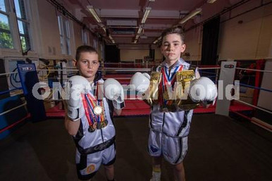 39446685-Portsmouth boxing club Alfie Holman and Charlie Keets are ...
