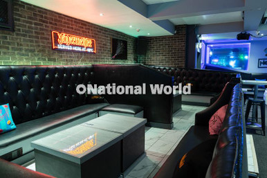 39834878-Interior of the Hidden Bar in Burnley Town Centre. Photo ...
