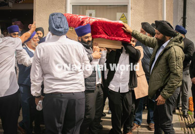39836972-Funeral of Gurbax Singh on Friday 4th August 2023 Pictured ...