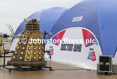 31280667-Blackpool have been invaded by BBC Doctor Who on the Promenade ...