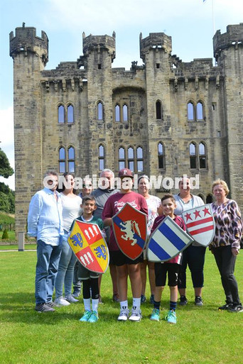 39839374-American family parents John and Aila, daughters Janice Hodges ...