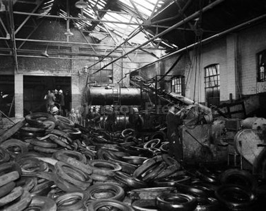 20003972-Fire at North British Rubber Mills Fountainbridge Edinburgh ...