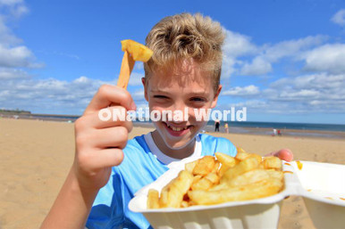 39846138-Summer finally arrives for Beck Wiley, 11 at Sandhaven Beach ...