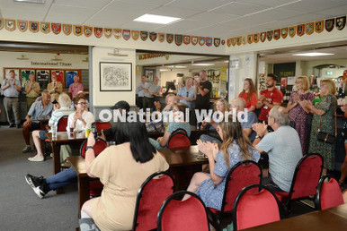 39856464-Family members, civic dignitaries, members of the Rotherham ...