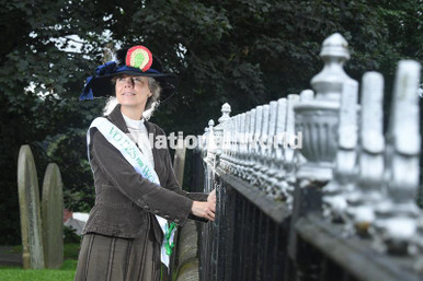 39858594-Local historian Helen Howell giving a talk on Preston ...