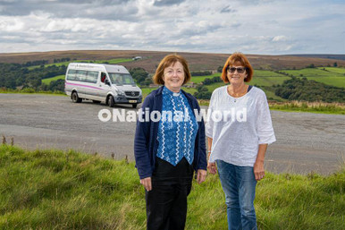 39859579-Deacon Sally Wilson and Liz Sheard who help run The Heather ...