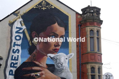 39863136-The incredible Preston mural in Church Street that may need to ...