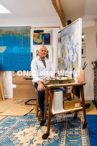 39863231-YP Magazine.....Artist Rob Moore, of Jersey Barn, Irton, near ...