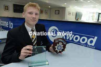 39865605-Year 11 Oakwood High School student Sam Parton with his ...