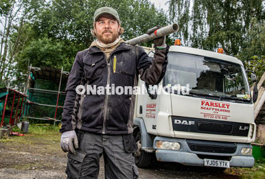 39866000-Scoffolder Paul Conway, owner of Farsley Scaffolding company ...