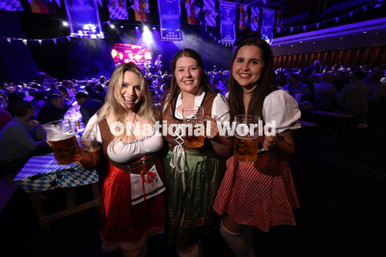 39882936-Oktoberfest 2023 at Portsmouth Guildhall. Pictured is action ...