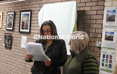 39883155-WIGAN - 28-10-23 A specially commissioned painted has been ...