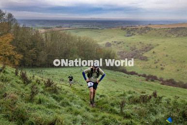 39885997-Competitors make their way above Deep Dale taking part in the ...
