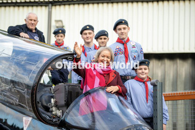39886627-Doncaster Central MP Dame Rosie Winterton MP with Air Scouts ...