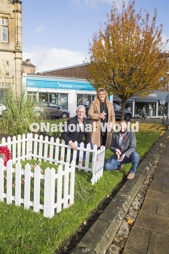 39887457-Joshua Adams Menswear shop giving crosses for donations for ...