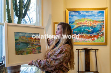 39888635-Scarlett Stewart-Mason with works by Selina Thorp, part of a ...
