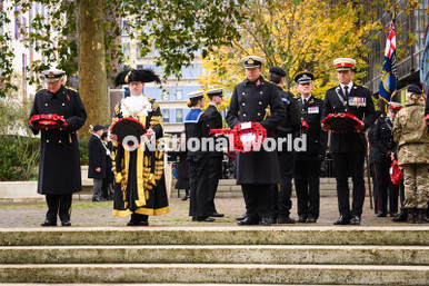 39890198-Pictured is: Adm. Jonathon Band, Mayor of Portsmouth ...