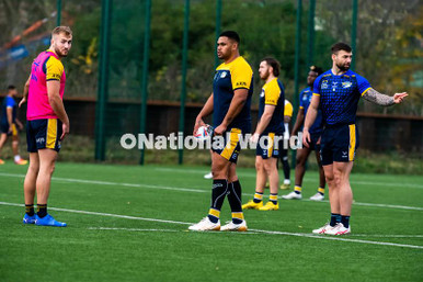 39896218-Leeds Rhino players training at their Kirkstall ground, Leeds ...