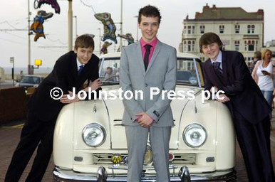 20975880-Baines School Prom. Pictured is Philip Holding, Declan ...