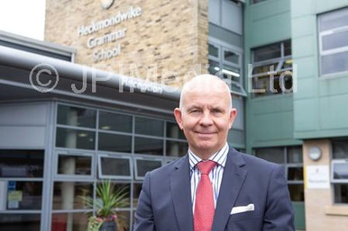 39114462-Head teacher Peter Roberts, at Heckmondwike Grammar School ...