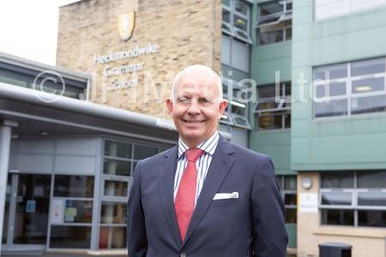 39114467-Head teacher Peter Roberts, at Heckmondwike Grammar School ...