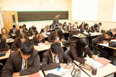39114469-Back to school, Year 9 maths class, at Heckmondwike Grammar ...