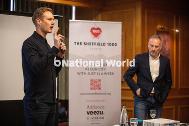 39907060-Dan Walker and Dave Capper, CEO Westfield Health. The ...