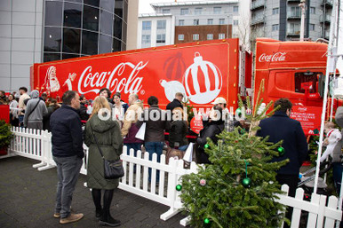 39907797-The famous Coca Cola truck arrived in Portsmouth this Saturday ...