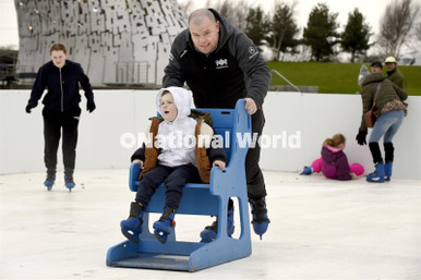 39908079-Kelpies Ice Rink; 16/12/2023; Falkirk; Helix Park; Outdoor ice ...