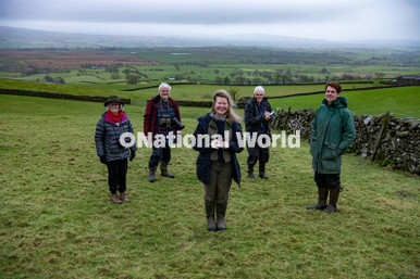 39912981-Clapham Curlew Cluster volunteers Jill Buckler, Rodney Dinnen ...