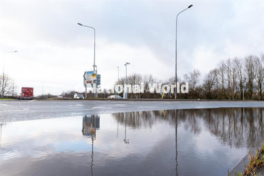 39913815-Flooding under the subway at Burnley Barracks. Photo: Kelvin ...