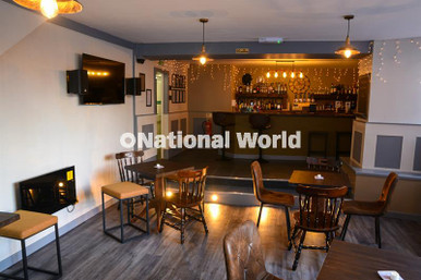 39913835-Inside Hatters Bar which has recently opened in Burnley Town ...